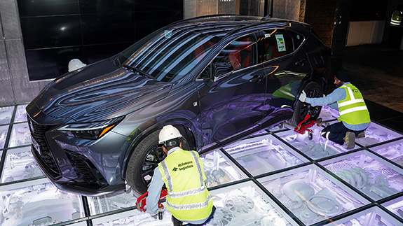 Intersect by Lexus - Logistics at Display | Al-Futtaim Logistics